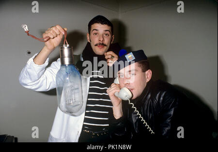 Paul Rutherford (l) und Holly Johnson (Frankie Goes To Hollywood) on 01 ...
