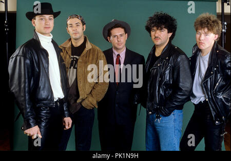 (L-r): Brian Nash, Peter Gill, Holly Johnson, Paul Rutherford and Mark ...