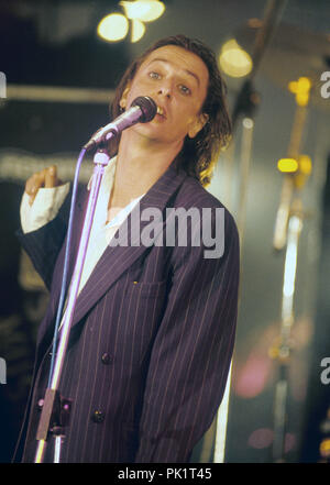 Rio Reiser in May 1986 in Hanover - Germany | usage worldwide Stock ...