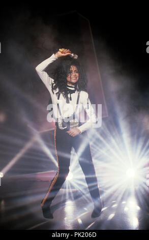 La Toya Jackson in July 1989. | usage worldwide Stock Photo - Alamy