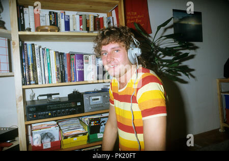 Peter Illmann in April 1983 in Munich. | usage worldwide Stock Photo ...