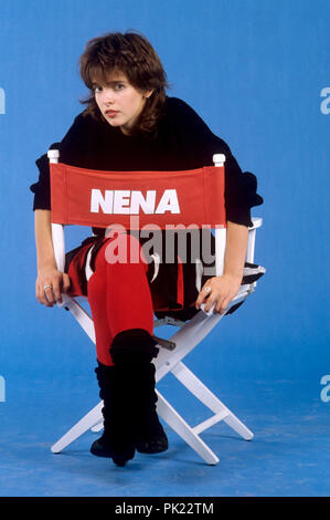 Nena in November 1982. | usage worldwide Stock Photo - Alamy