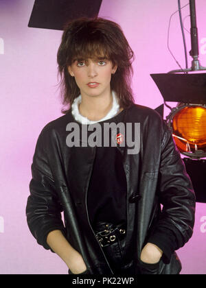 Nena in February 1983 in Munich. | usage worldwide Stock Photo - Alamy