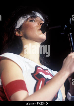 Nena in January 1983. | usage worldwide Stock Photo - Alamy