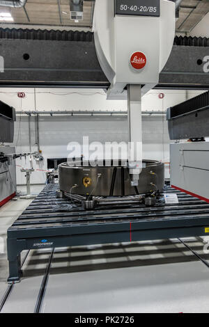 Braunschweig, Lower Saxona, Germany, August 8., 2018: Cyclotron of the ...