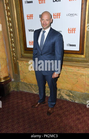 Corey Stoll attends the First Man Press Conference during the Toronto ...