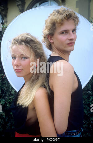 Cosa Rosa und Reinhold Heil on 28.07.1983. | usage worldwide Stock ...