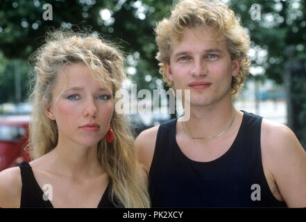 Cosa Rosa und Reinhold Heil on 28.07.1983. | usage worldwide Stock ...