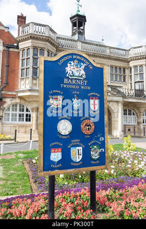 Hendon Town Hall, The Burroughs, Hendon, London Borough of Barnet ...