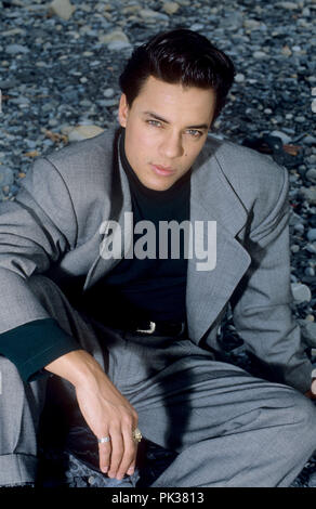 Nick Kamen on 07.02.1987 in Sanremo / San Remo. | usage worldwide Stock ...