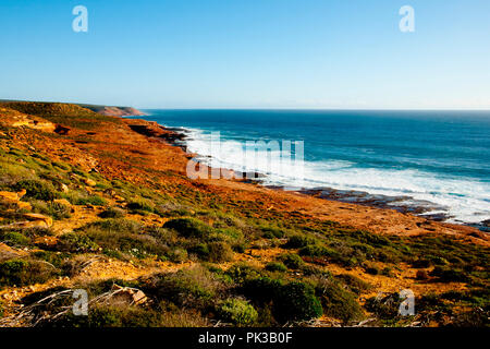 Red Bluff Sandstone - Kalbarri - Australia Stock Photo - Alamy