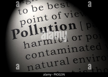 Fake Dictionary, Dictionary definition of the word pollution. including ...