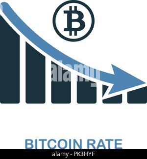 Bitcoin Mining icon. Monochrome style design from crypto currency collection. UI. Pixel perfect ...
