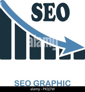 Data analytics icon. Monochrome simple sign from data analytics ...