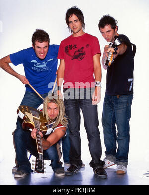 "Zed", Pop-Rock Band aus Neuseeland, Deutschland 2004. Kiwi pop rock ...