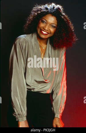 Shannon, amerikanische Sängerin in Dortmund, Deutschland 1984. American ...