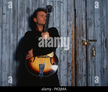 Nek, italienischer Pop Rock Musiker, bei einem Promoshoot in München ...