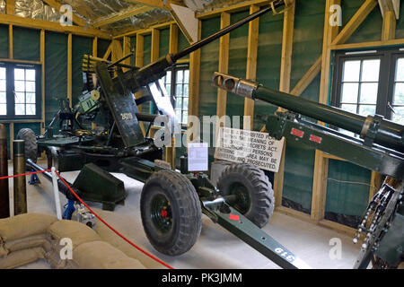 Artillery Shells at Chapel Bay Fort & Museum at Angle, Pembrokeshire ...