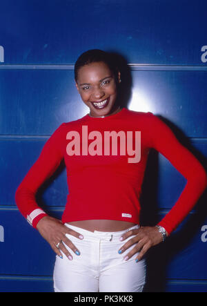 Sonique, britische Sängerin, bei "The Dome #15" in der Messe Erfurt ...