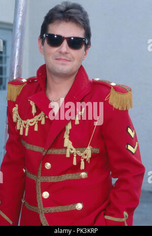 Falco, österreichischer Popsänger, Deutschland 1986. Austrian pop ...