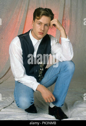 David Glasper (Breathe) in October 1988 in München / Munich. | usage ...