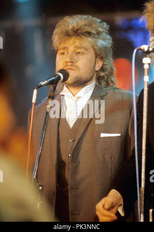 Bruce & Bongo in May 1986 in Hannover / Hanover. | usage worldwide ...