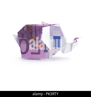 origami elephant from banknotes Stock Photo - Alamy