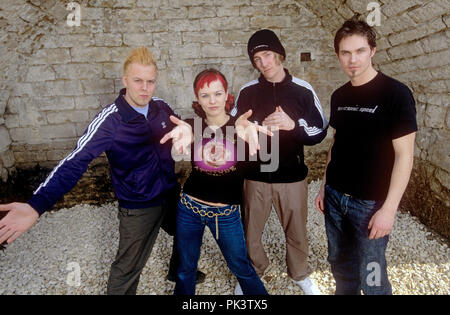 Die Happy (l-r): Thorsten Mewes, Ralph Rieker, Marta Jandová, Jürgen ...