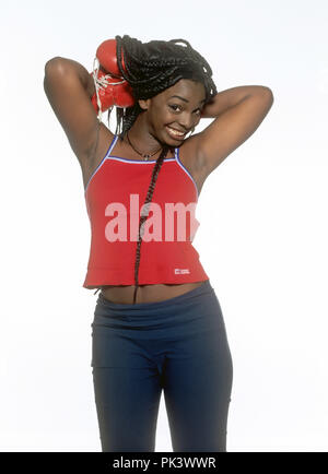 Cleopatra (Zainam Higgins) on 25.08.1998 in München / Munich. | usage ...