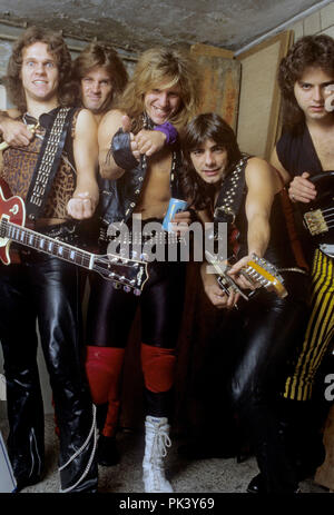 Helix (mit Sänger Brian Vollmer) in November 1983. | usage worldwide ...