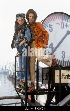 Haysi Fantayzee in February 1983. | usage worldwide Stock Photo - Alamy