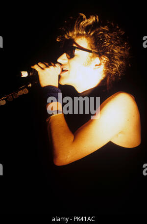 Daniel Ash (Love and Rockets) on 05.06.1988 in München / Munich ...