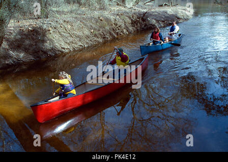 Native American Indians canoeing in a Traditional Dugout Canoe at the ...