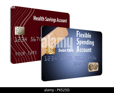 Obamacare Health Insurance Card Isolated on White Background Stock ...