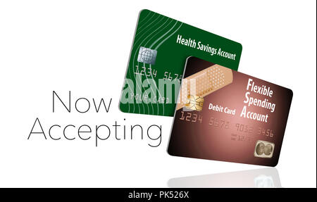 Obamacare Health Insurance Card Isolated on White Background Stock ...