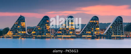 The Wave in Vejle, Denmark Stock Photo - Alamy
