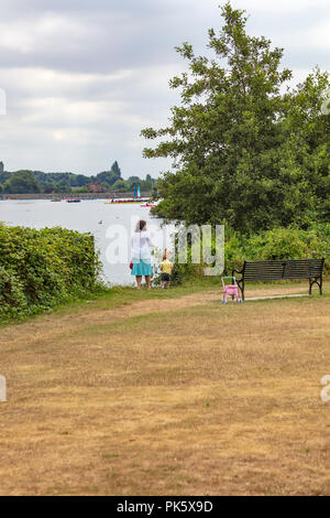 The Lake at Danson Park Stock Photo - Alamy