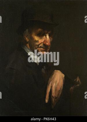 'The Black Derby' by George Wesley Bellows is a 1905 painting depicting ...