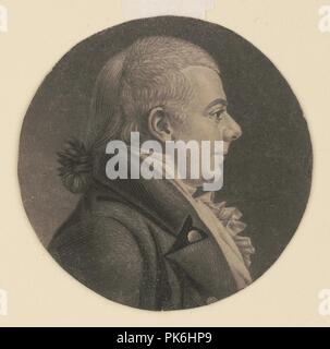 This is a head-and-shoulders portrait of Benjamin Huger, captured in a ...