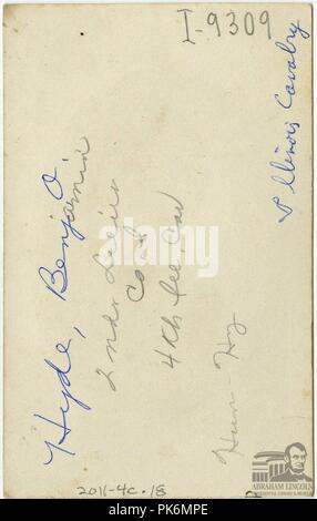 Benjamin F. Hyde (ALP BIB 1908 Stock Photo - Alamy