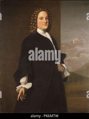 Benjamin Franklin Robert Feke Stock Photo - Alamy