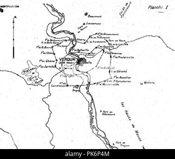 Plan of Verdun Stock Photo - Alamy