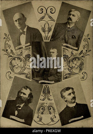 "Home school of American literature:" (1897 Stock Photo - Alamy