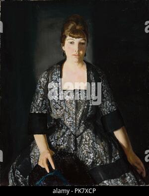 'Emma in the Black Print' by George Bellows is a print from 1919 that ...
