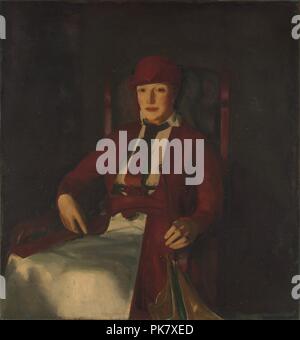 'Portrait of Mrs. Chester Dale' by George Bellows, painted in 1919 ...