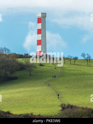 Gribbin Head Panoramic, Cornwall, UK Stock Photo - Alamy