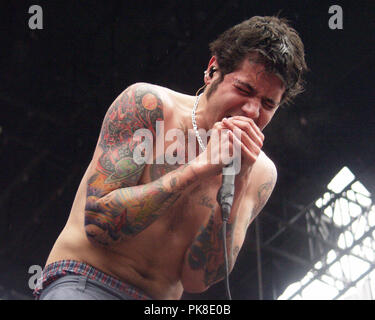 Mark Chavez of Adema performs at Music Midtown in Atlanta, Georgia on ...