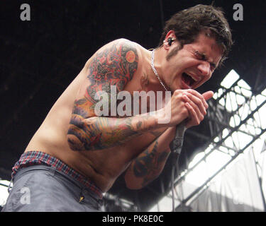 Mark Chavez of Adema performs at Music Midtown in Atlanta, Georgia on ...