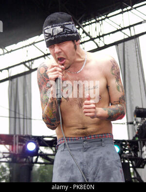 Mark Chavez of Adema performs at Music Midtown in Atlanta, Georgia on ...