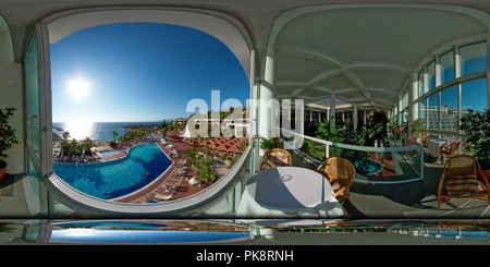 360° view of Palm Beach Resort - Alamy